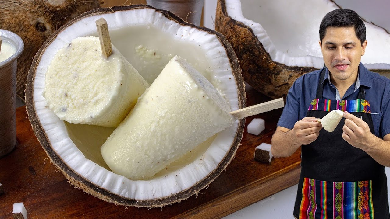 Paso a paso: Descubre cómo hacer deliciosos helados de coco en casa